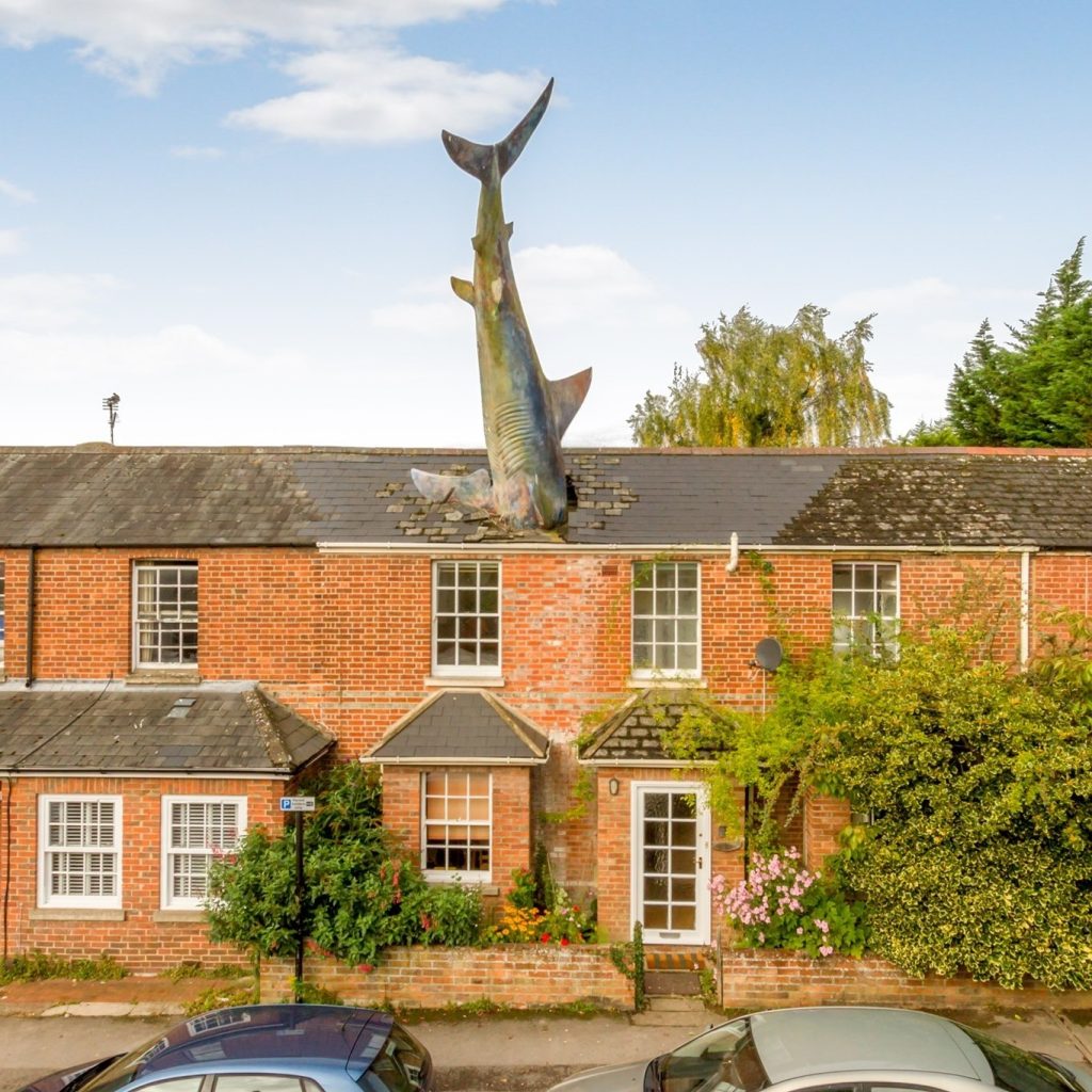 Oxfordshire’s shark sculpture made a heritage site – The Twentieth ...