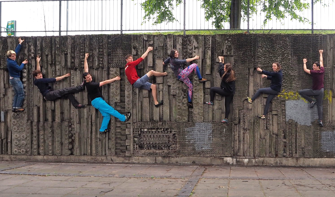 Birmingham’s ‘Brutalist Climbing Wall’ Mitchell murals listed – The ...
