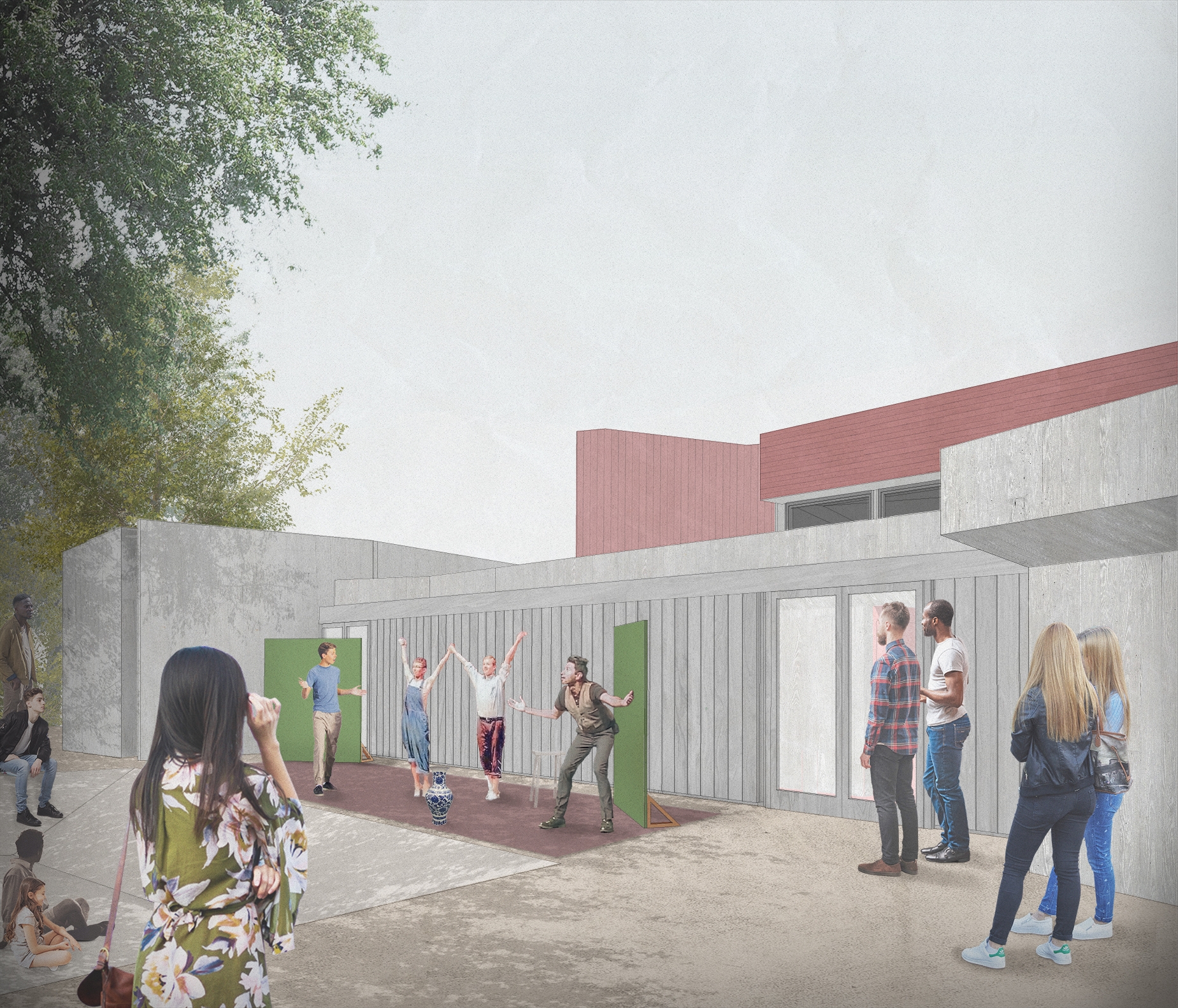 ‘Hall for All’ and Museum of Brutalist Architecture plan for Acland ...