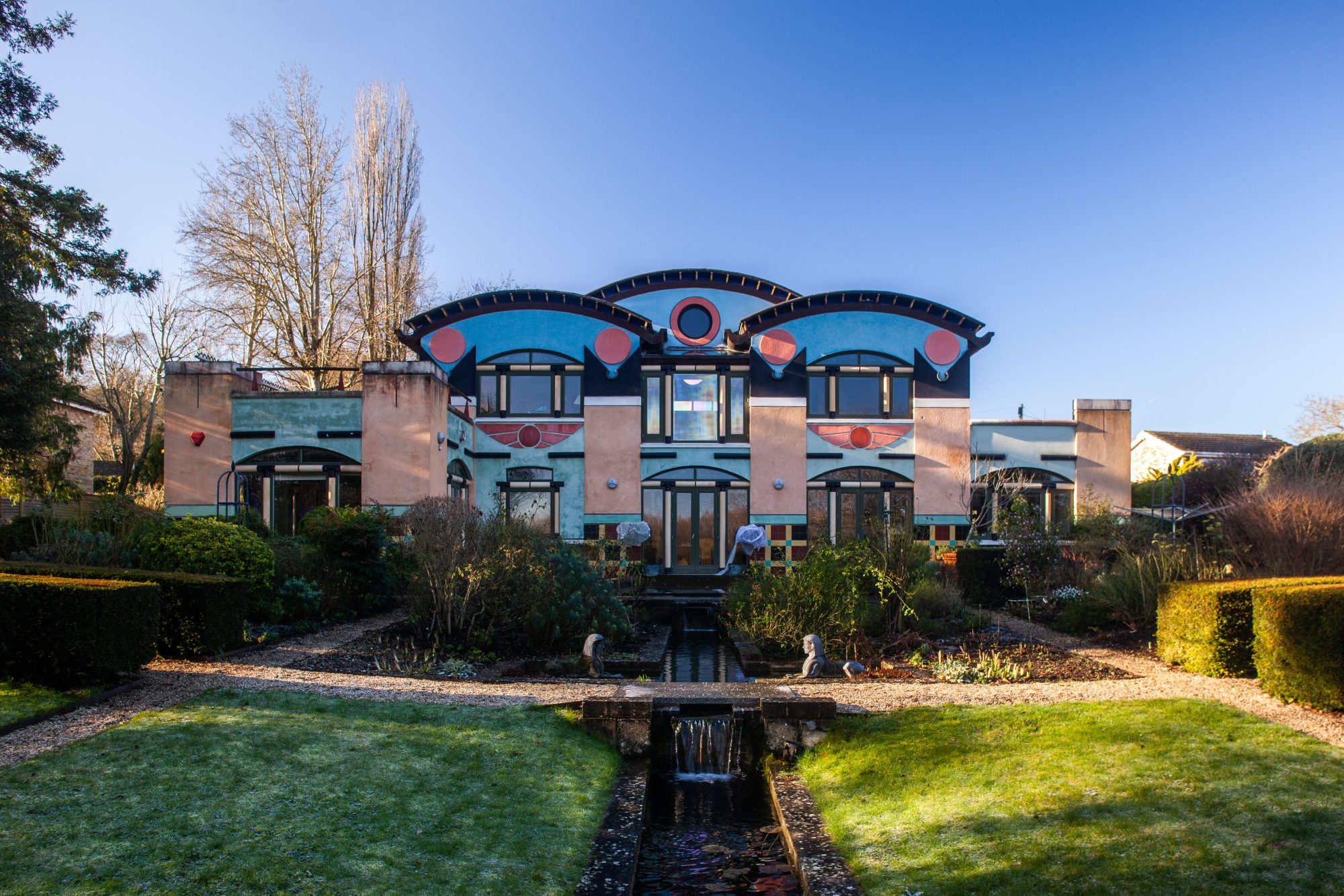 Thames Valley of the Kings: Outram’s Egyptian Sphinx Hill house Grade II* listed – The Twentieth ...