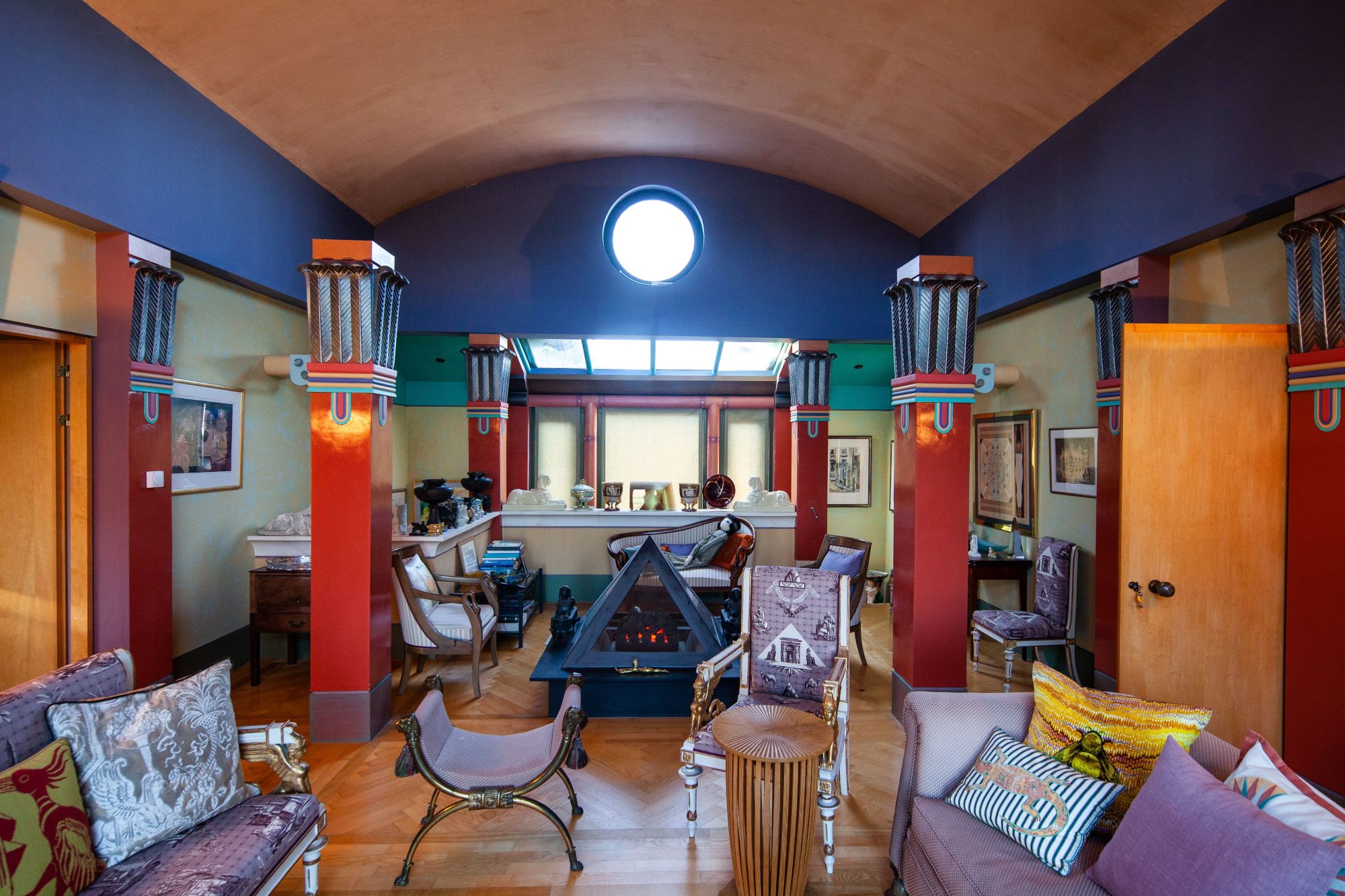 Thames Valley of the Kings: Outram’s Egyptian Sphinx Hill house Grade II* listed – The Twentieth ...