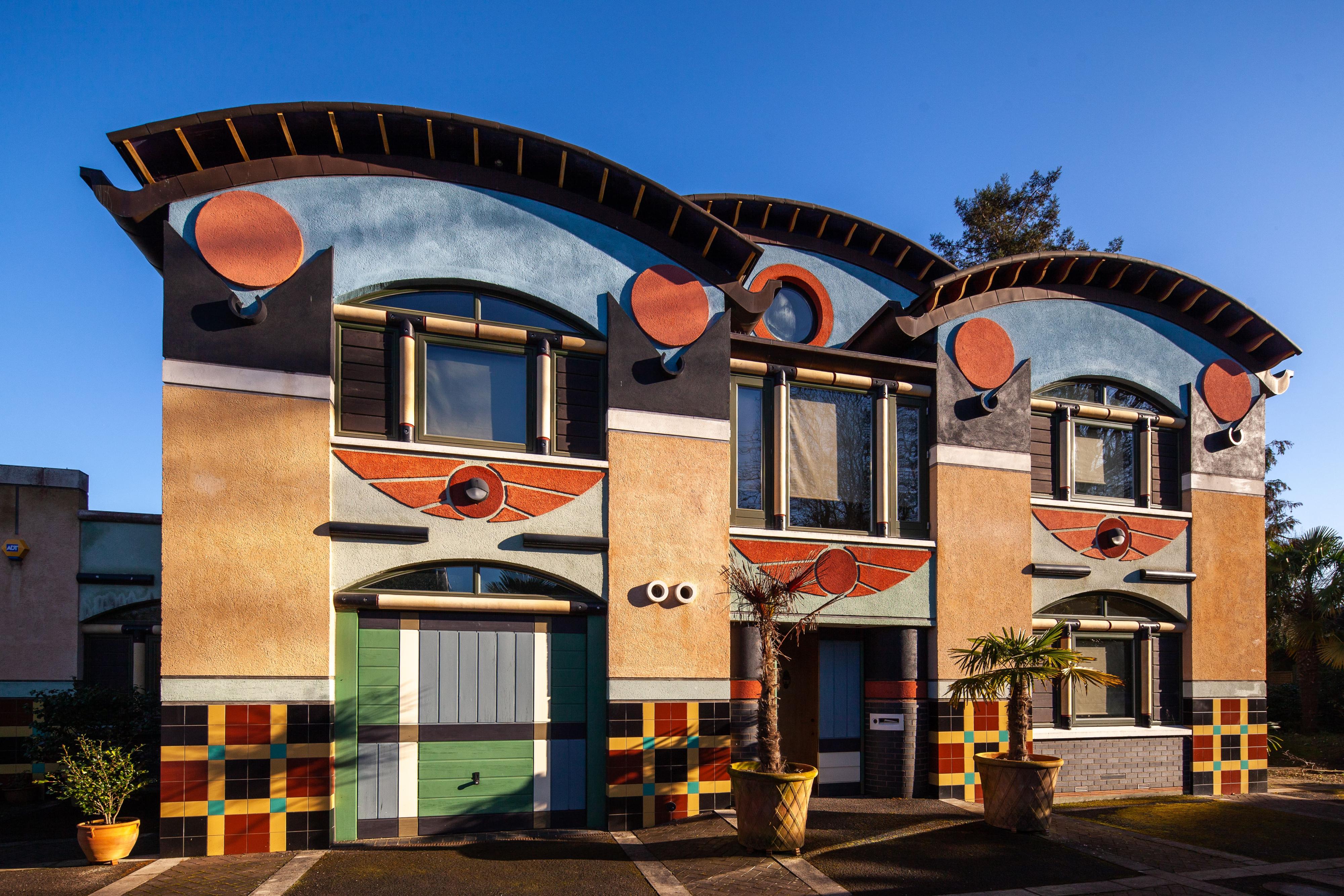 Thames Valley of the Kings: Outram’s Egyptian Sphinx Hill house Grade ...