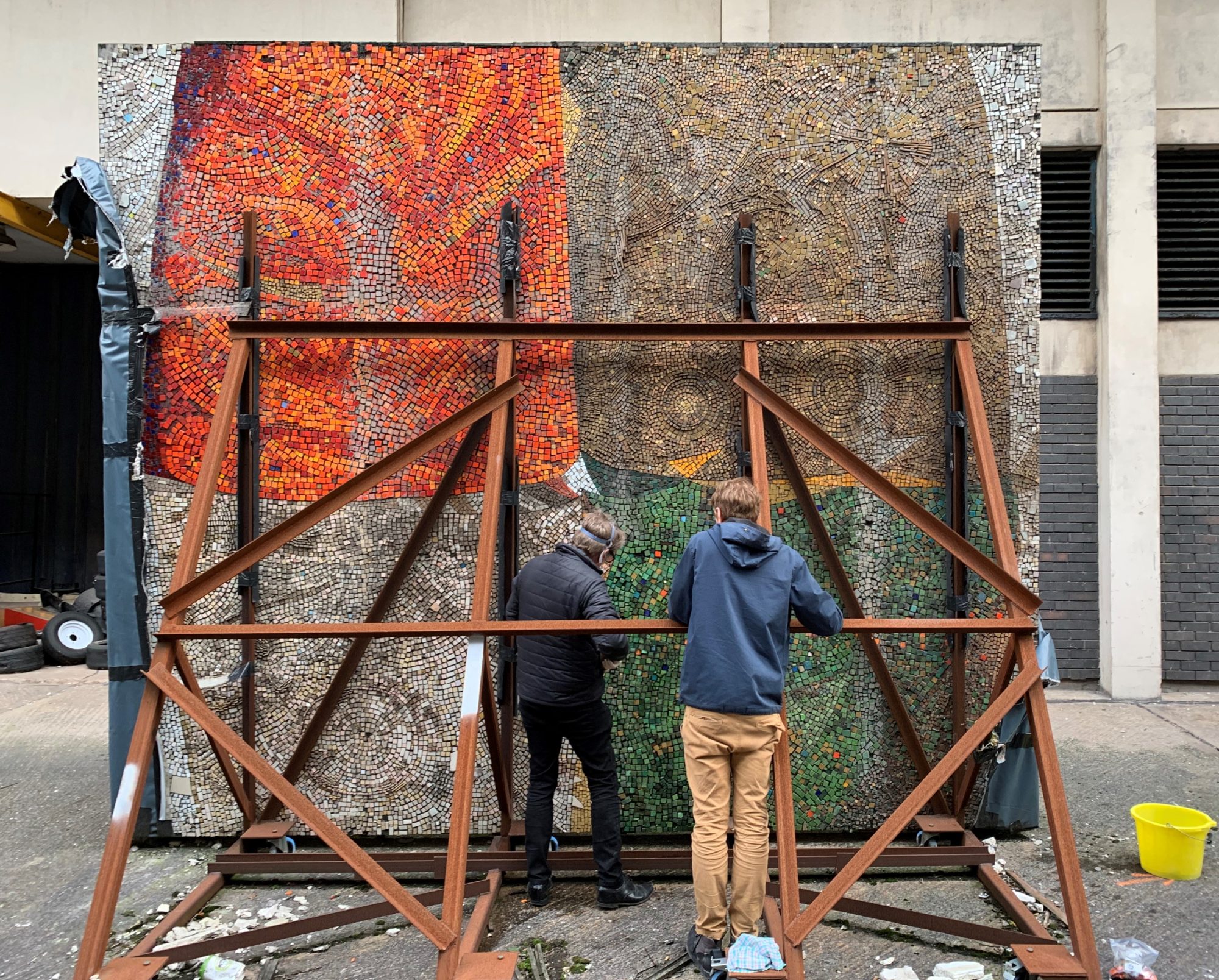 University of Manchester mural restored and relocated – The Twentieth ...